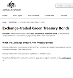 Green Treasury Bonds | AOFM